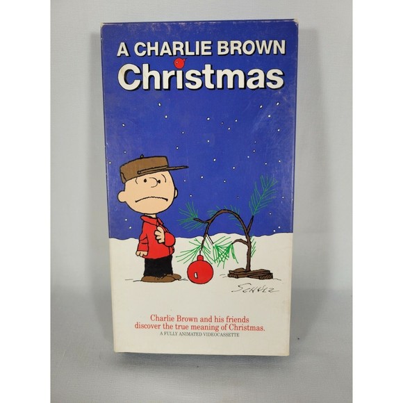 Media | A Charlie Brown Christmas 1965 Vhs Shell Gas Promo | Poshmark